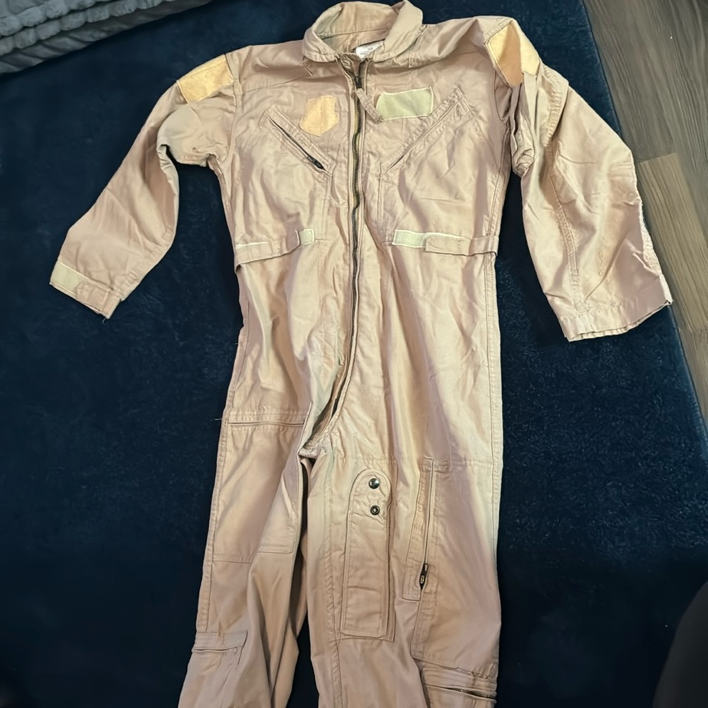 Desert Tan Combat Flight Suit - Gem
